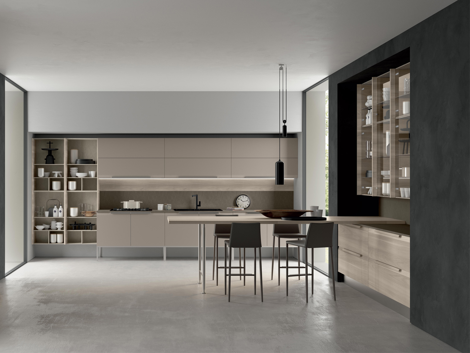 Italian cuisine CHANTAL 03 factory FEBAL CASA - kitchen-bath-center.com