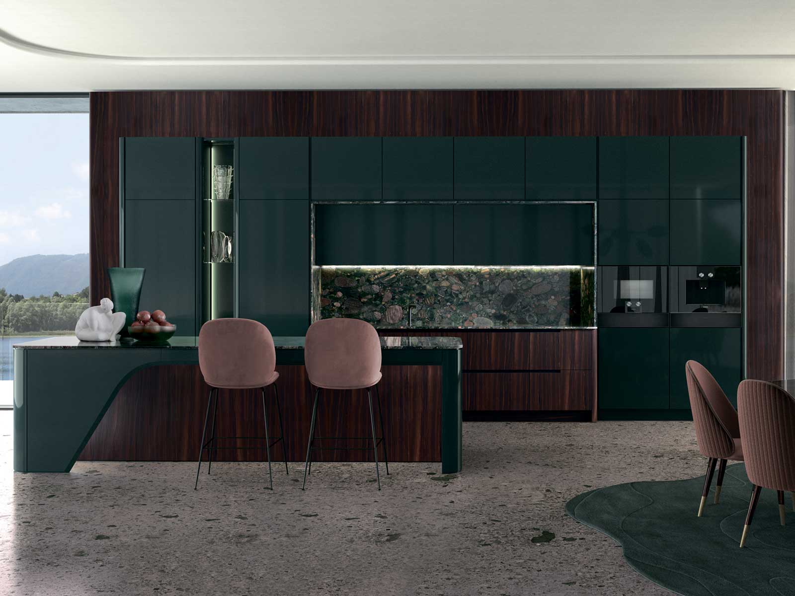 Italian cuisine Sixties 02 factory CASTAGNA - kitchen-bath-center.com