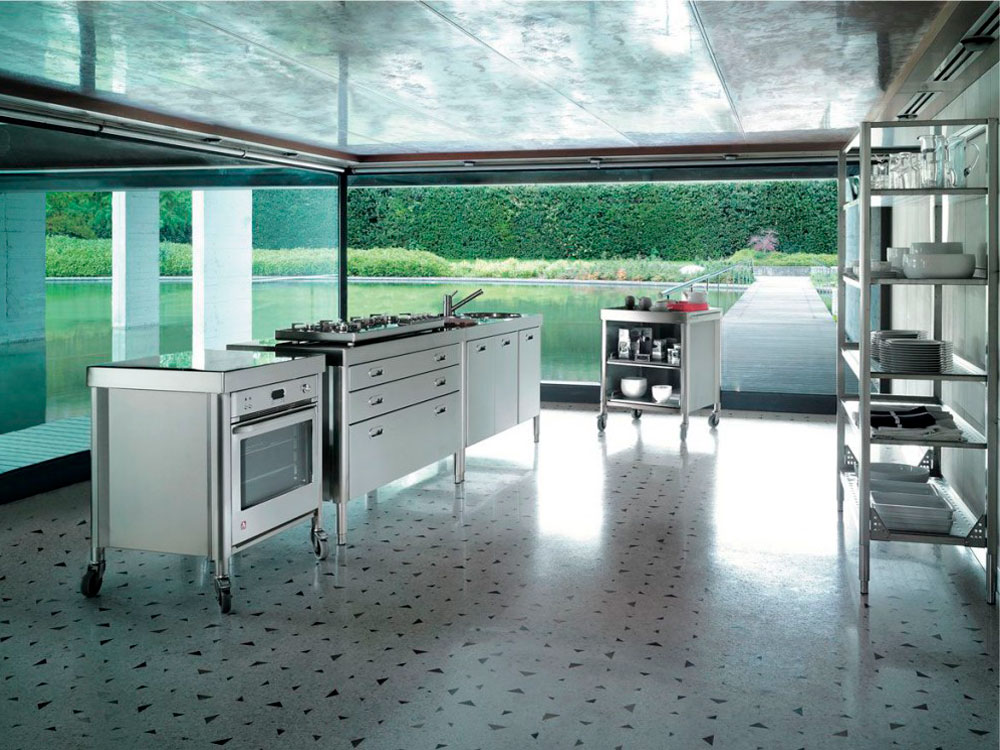 Italian Kitchen Set 130 Combined by ALPES INOX factory - kitchen-bath ...