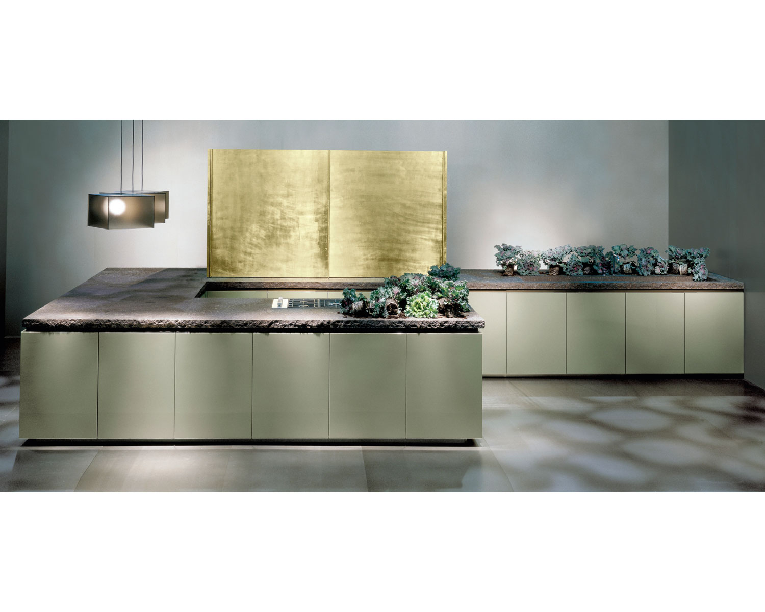 Italian cuisine ATELIER VERDE factory MINOTTI CUCINE - kitchen-bath ...